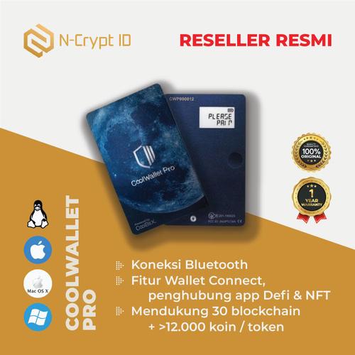 Promo Cool Wallet Pro Crypto Cold Hardware Bluetooth Dompet Bitcoin BTC ...