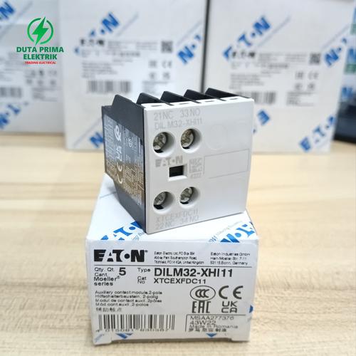 Jual DILM32-XHI11 EATON Moeller - Auxiliary Contact Module 2 Pole ...