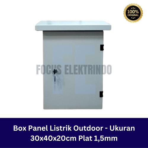Jual Panel Box Listrik Outdoor - Uk. 30x40x20cm Plat 1,5mm ...