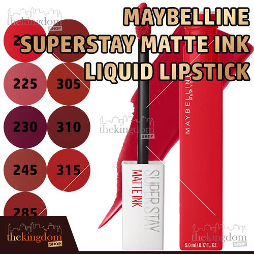 Jual Maybelline Superstay Matte Ink Liquid Lipstick Matte Kosmetik ...
