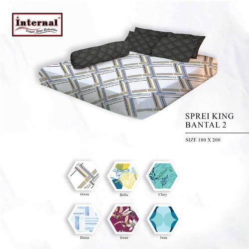 Jual Internal - Sprei King B2 UK 180x200 Bantal 2 Guling 2 - Darin ...