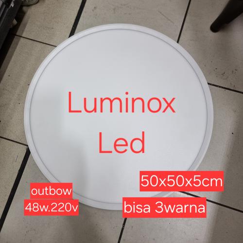 Jual panel light bulat outbow 48w 48watt 3warna / ceiling plafon 48 ...