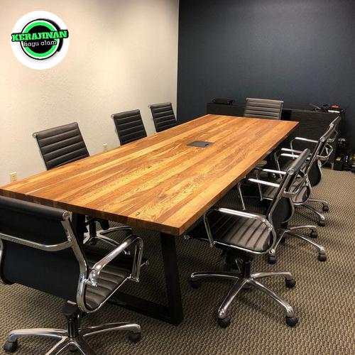 Jual Meja Meeting Besar - Meja Rapat Kantor 300 × 100 × 75 × 3 cm - Kab ...