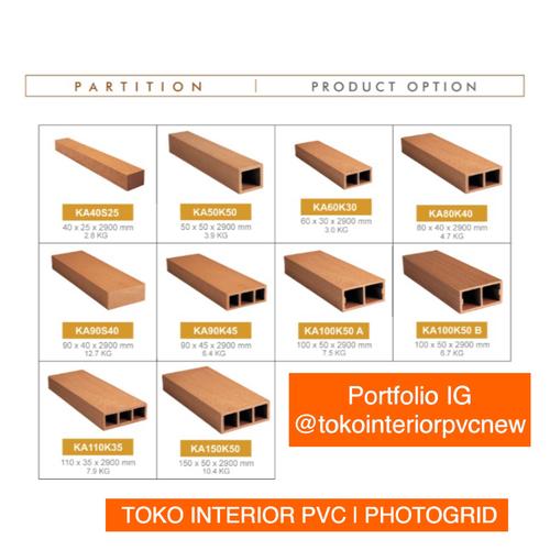 Jual KISI KISI WPC / PARTISI WPC KAYU ASRI MINIMALIS FACADE BANYAK ...