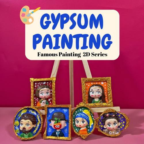 Jual (2D Famous Painting Series) Gypsum Painting - Mainan Edukasi ...