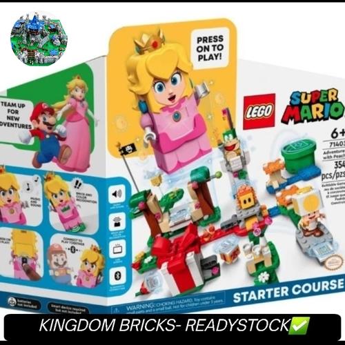 Jual LEGO Super Mario 71403 Adventures with Peach- Starter Course ...