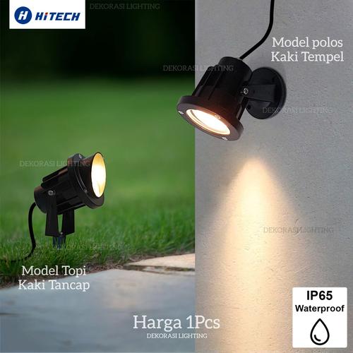 Jual Lampu Sorot Taman Spotlight Outdoor topi honeycomb led ip65 ...