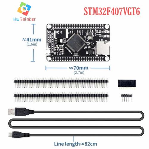 Jual Development Board STM32F407VGT6 STM32F4 F407 STM32 +SD SLOT Cortex M4 - Kota Surabaya ...