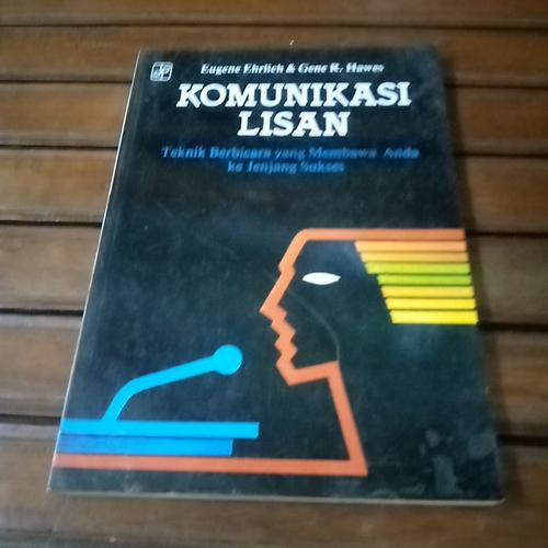 Jual Buku KOMUNIKASI LISAN - Eugene Ehrlich & Gene R Hawes - DAHARA ...