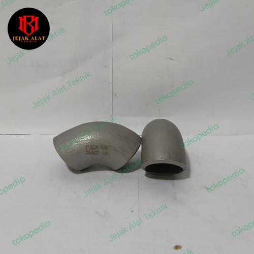 Jual ELBOW LAS 3/8 INCH STAINLESS / KNEE ELBOW SCH10 SS304 - Jakarta ...