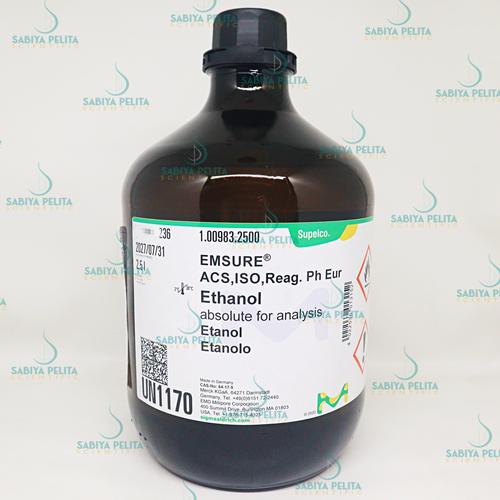 Jual Ethanol absolute/Alkohol MERCK 1.00983.2500 / Eceran - 100 ml ...