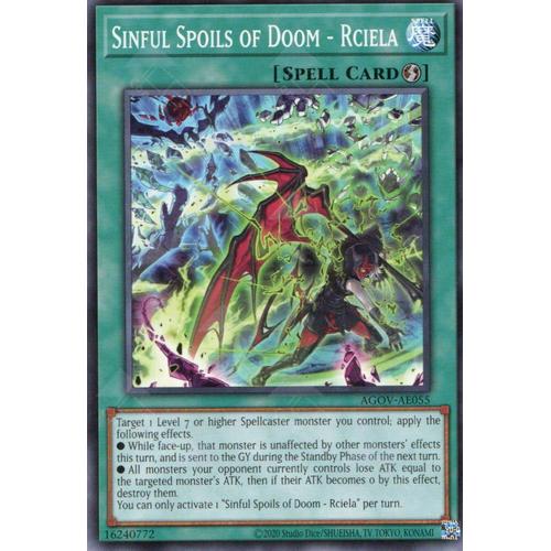 Jual Sinful Spoils of Doom - Rciela | Normal | Yugioh AE AGOV-AE055 - Jakarta Barat - Carttu Two ...