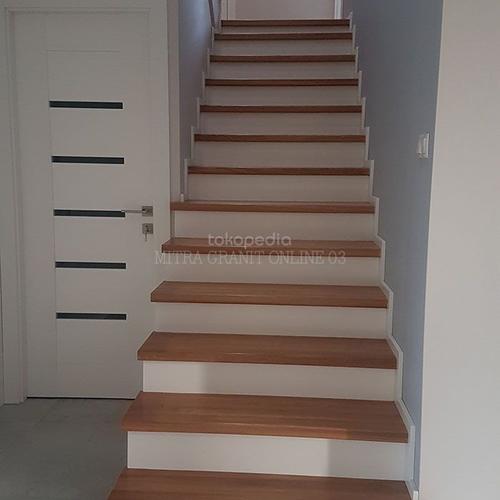 Jual Granit tangga motif kayu Bevel tanpa Garis, 30x90/30x100 - Kab ...