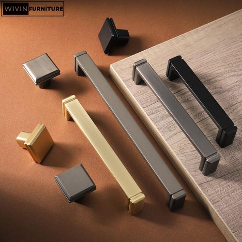 Jual Handle Lemari Classic Black Gold Grey Tarikan Laci Gagang Pintu ...