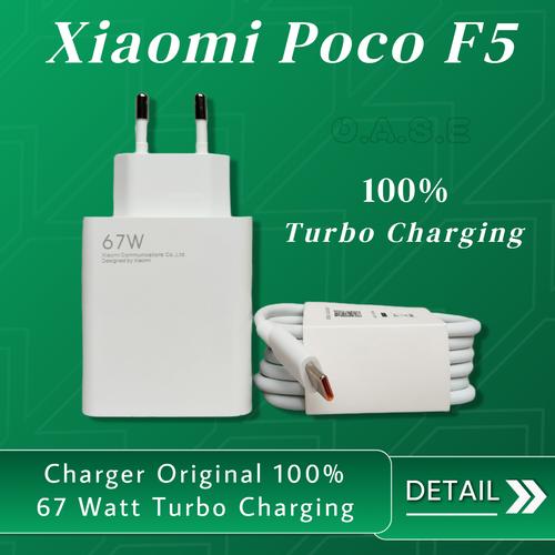 Promo Charger Xiaomi Poco F5 USB Type C Turbo Charging 67 W - Kota ...