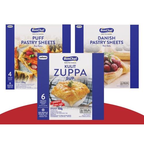 Jual Bon Chef Puff Pastry / Danish Pastry Sheets / Kulit Zuppa Sup ...