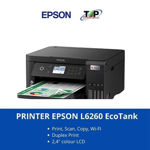 Jual Printer Epson L6260 - EcoTank A4 Wi-Fi Duplex All-in-One Ink Tank ...