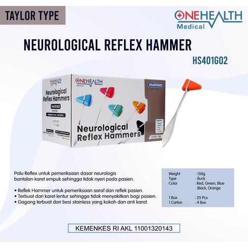 Jual Reflex Hammer Neurological / Palu Refleks Segitiga Taylor - Onemed ...