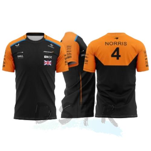 Jual Kaos Jersey F1 2024 Formula One Team McLaren Lando Norris Hitam ...