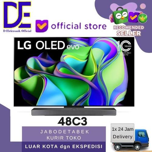 Promo Oled evo 48 inch C3 lg 48C3 48C3PSA OLED48C3PSA 4k smart tv ...