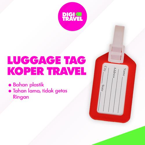 Jual DIGI TRAVEL Luggage Tag Koper Tas Travel Name Tag - Jakarta Timur ...