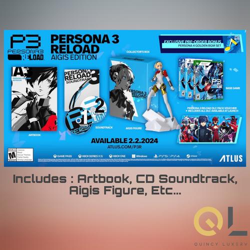 Jual Persona 3 Reload / P3R Aigis Collector Edition (PS4/PS5) - Jakarta ...
