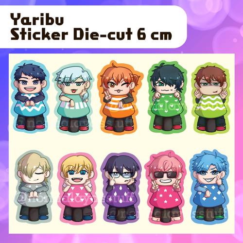 Jual Yaribu!/Yarichin B Club! Sticker Die-cut - FANMADE ...
