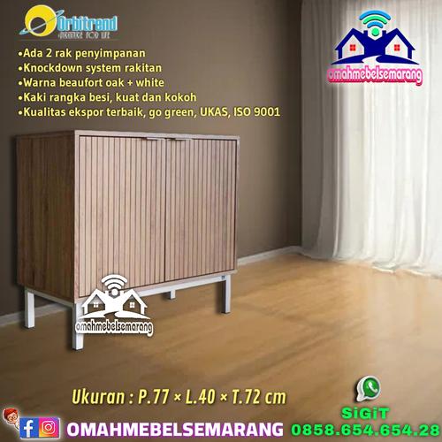 Jual Lemari kabinet ORBITREND ISLA compact sideboard kaki besi ...