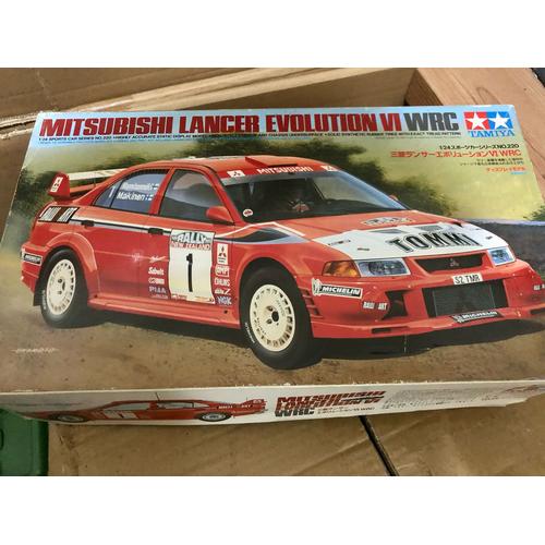 Jual MITSUBISHI LANCER EVOLUTION VI WRC - TAMIYA - MODEL KIT 1/24 - NO ...
