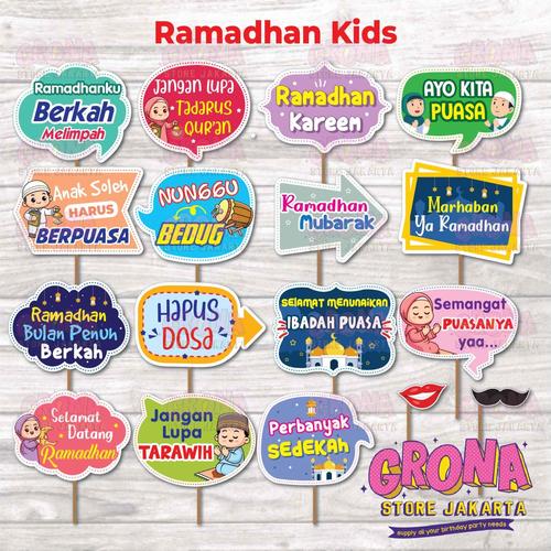 Jual Photobooth Ramadhan kids / Props Ramadhan / Acc Photobooth ...