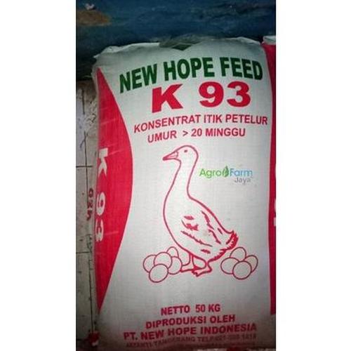 Jual Pakan K93 Konsentrat Itik Petelur Protein 38% Paket 10 Kg Murah ...