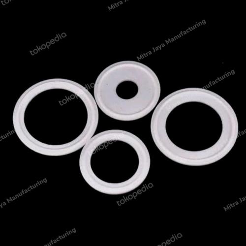 Jual Seal / Gasket teflon PTFE Tri Clamp Ferrule Sanitary 1 " inchi ...