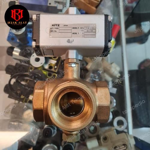 Jual BALL VALVE ACTUATOR 3WAY KITZ C-TNE 11/2 INCH" DN40 KUNINGAN PNEUMATIC - Jakarta Barat ...