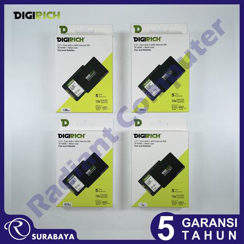 Jual SSD DigiRich 128 GB, 256 GB, 512 GB, 1 TB - 128 GB - Kota Surabaya - Radiant Surabaya ...