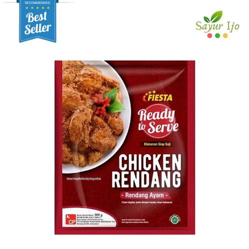 Jual FIESTA Chicken Rendang 300 Gr Fresh Frozen Daging Ayam Olahan ...