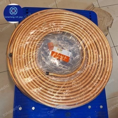 Jual Pipa Tembaga Rol 1/4" inch tebal 1.20mm panjang 15meter / Copper ...