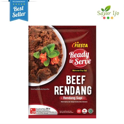 Jual FIESTA Beef Rendang 300 Gram Fresh Frozen Daging Sapi Olahan ...