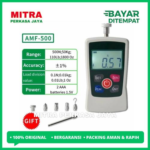 Jual AMF-500 Aliyiqi Digital Push Pull Force Gauge 500N 50kg ...