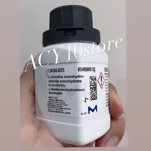 Jual MERCK 1.04350.0025 L-Histidine Monohydrochloride 25g - Jakarta ...