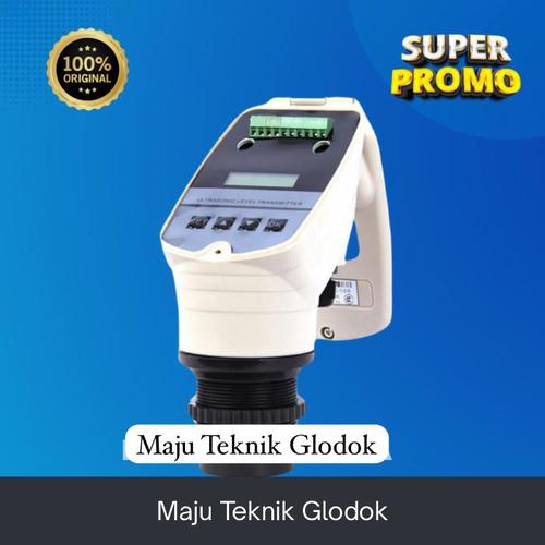 Jual Ultrasonic Level Meter 4-20mA 24V 0-10m Water Flow Tester Gauge ...