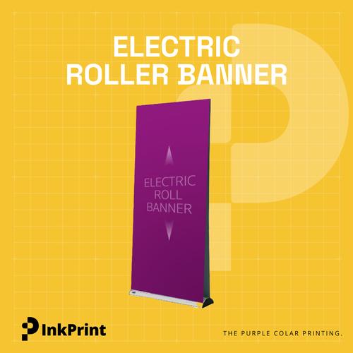 Jual Cetak Electric Roller Banner Ukuran 80x200 cm - Jakarta Utara ...