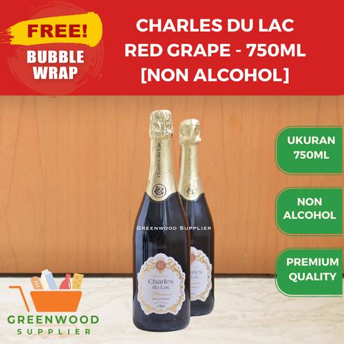 Jual Charles Du Lac Sparkling Red Grape Non Alcohol - 750ML - Std Packing - Jakarta Barat ...