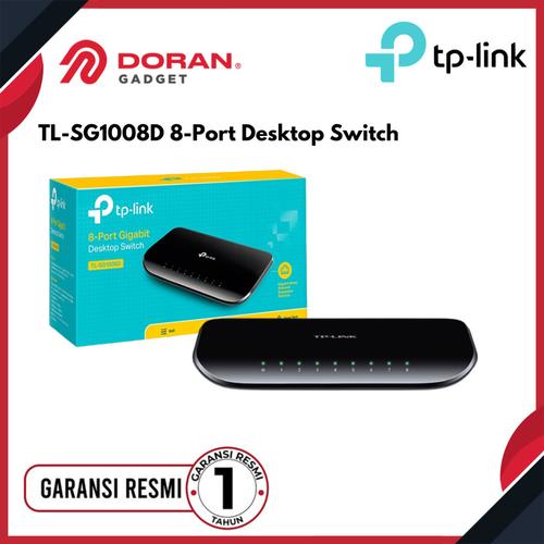 Jual TP-Link TL-SG1008D 8-Port Gigabit 10/100/1000Mbps Desktop Switch ...