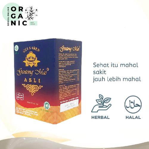 Jual MINUMAN GULA AREN GENTONG MAS 12 sachet original berkasiat - Kota ...