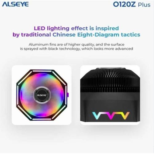 Jual Alseye M240 Fan Liquid Cooler CPU Dual Fan Selling Point ...