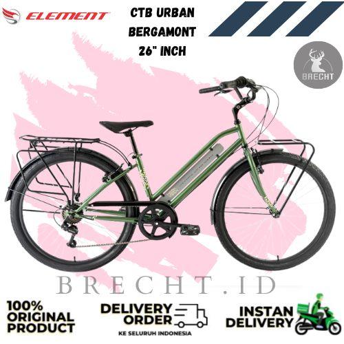 Jual Sepeda CTB Element Urban Cycle Bergamont 26 Inch - Dark Green ...