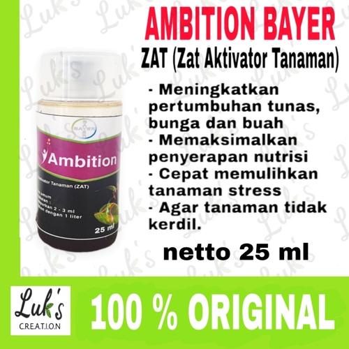 Jual AMBITION BAYER ZAT 25ML Zat Aktivator Tanaman agar tumbuh maksimal - REPACK 25 - Kota ...