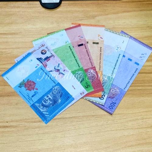 Jual Replika Uang Ringgit Malaysia / MYR / Malaysian Ringgit - 2 ...