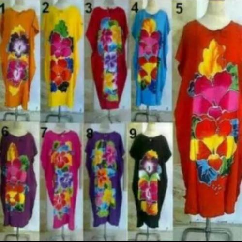 Jual Daster lukis jumbo/daster busui/daster katun rayon/daster adem ...