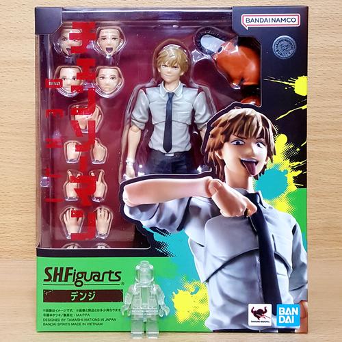 Promo S.H.Figuarts Denji & Pochita 150mm Action Figure SHF CHAINSAW MAN ...